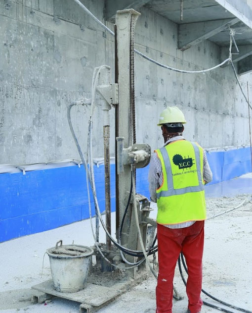 Earthing drilling by using drilling RIG - TawaratTawarat